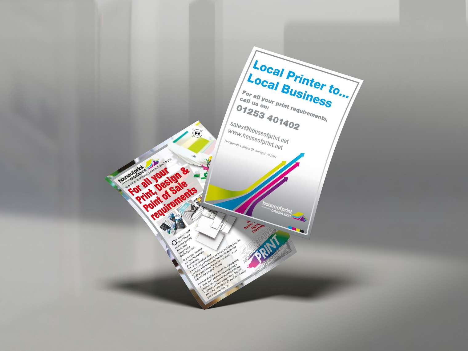 A5 Leaflets – House of Print inc Grosvenor